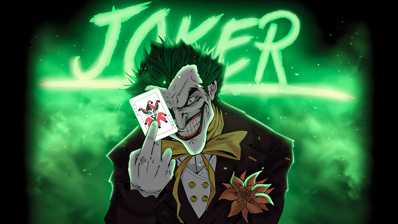 Joker Coloring Edit By Ghoul200621 On Deviantart