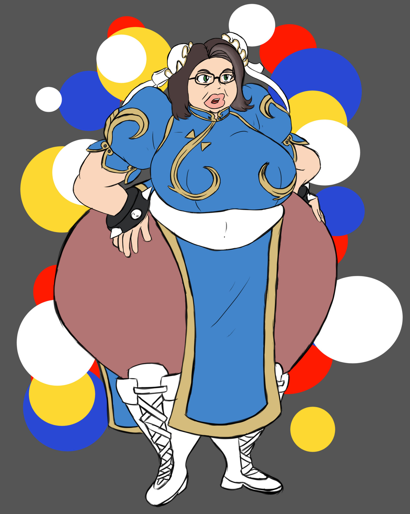 Chun Li Polka Dot Man Mom TF By UnknownRez On DeviantArt chun-li-polka-dot-man-mom-tf-by-unknownrez-on-deviantart