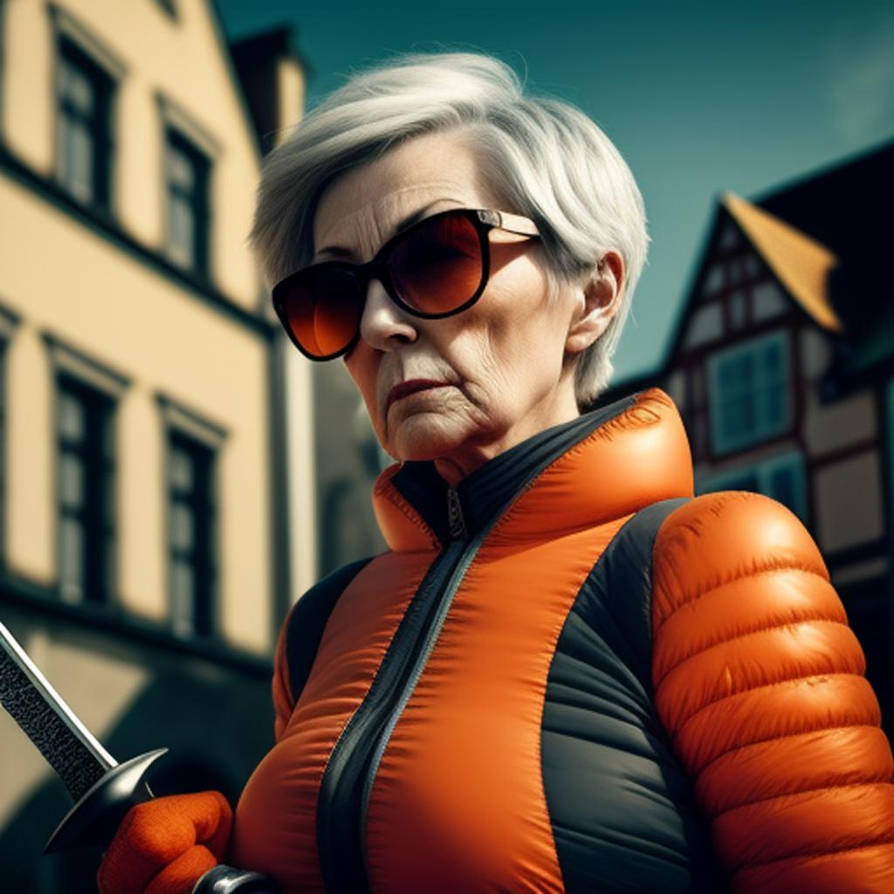 Defending Her Hometown By Deviantnigel On Deviantart