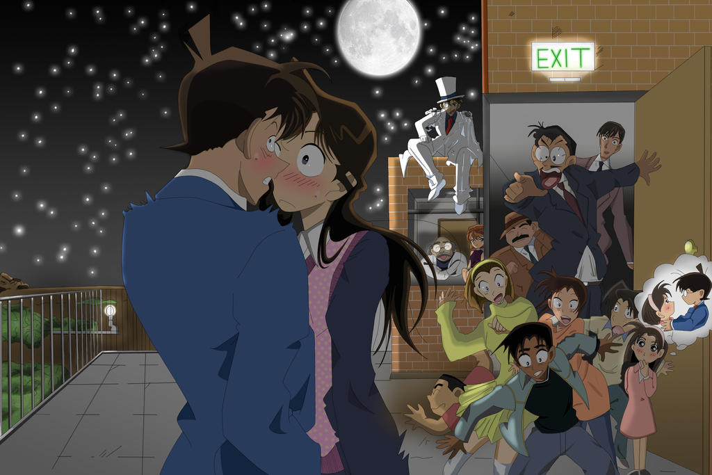 Shinichi X Ran By Glezx On Deviantart