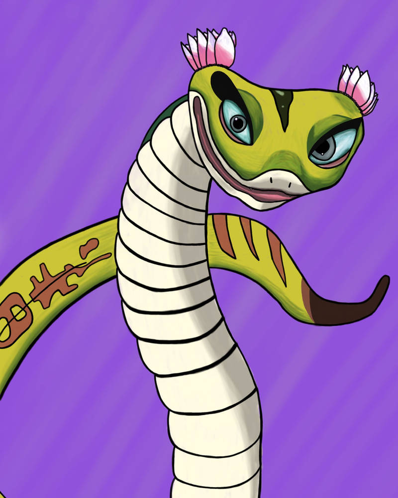 Kung Fu Panda - Vibora by 9PurpleSpace on DeviantArt Kung Fu Panda - Vibora by 9PurpleSpace on DeviantArt