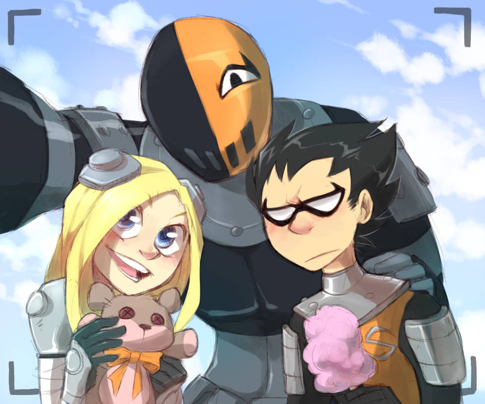 Slade Robin And Terra By Jaxsnelling On Deviantart
