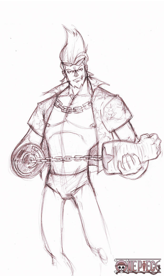 Franky Sketch By Machinegunkicks On Deviantart