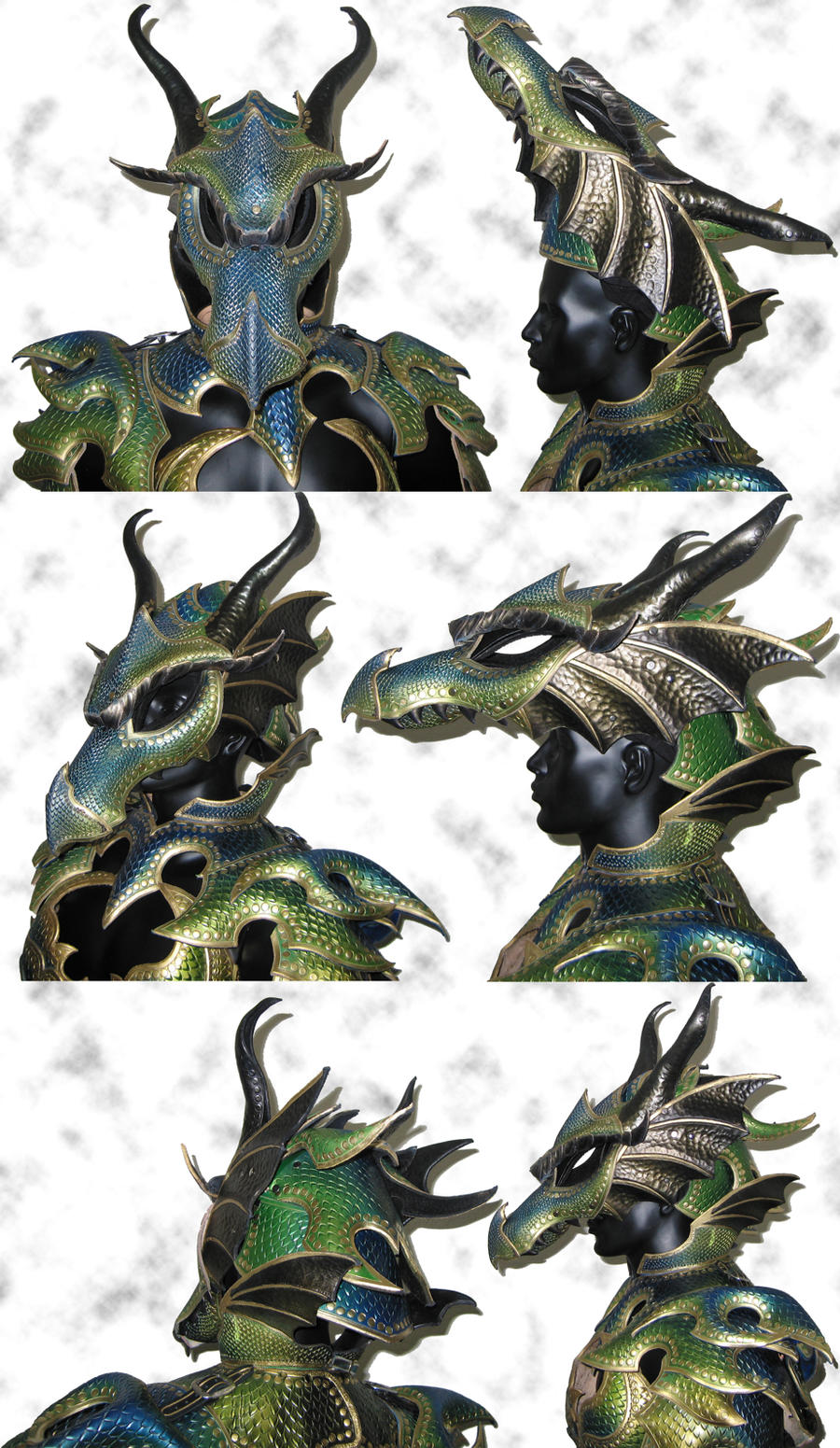Dragon Armor Helmet by Azmal on DeviantArt