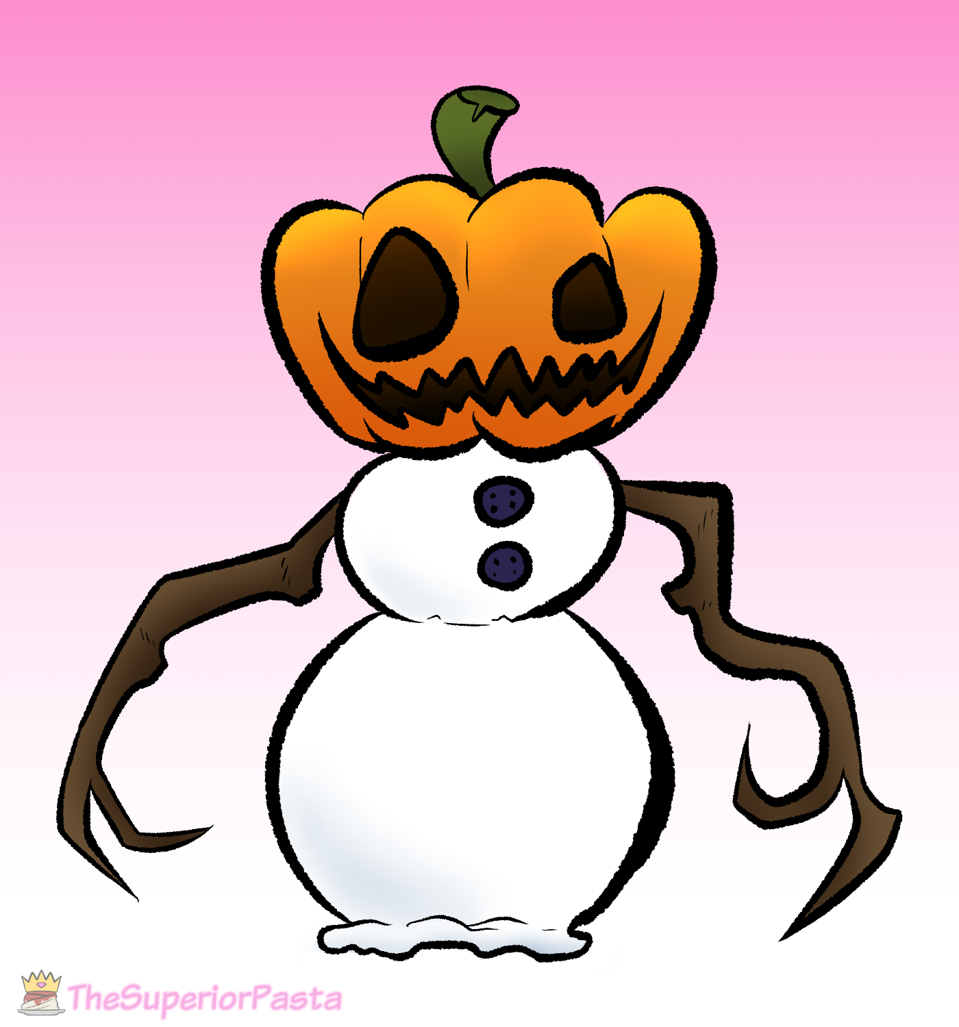Snow Golem By Thesuperiorpasta On Deviantart