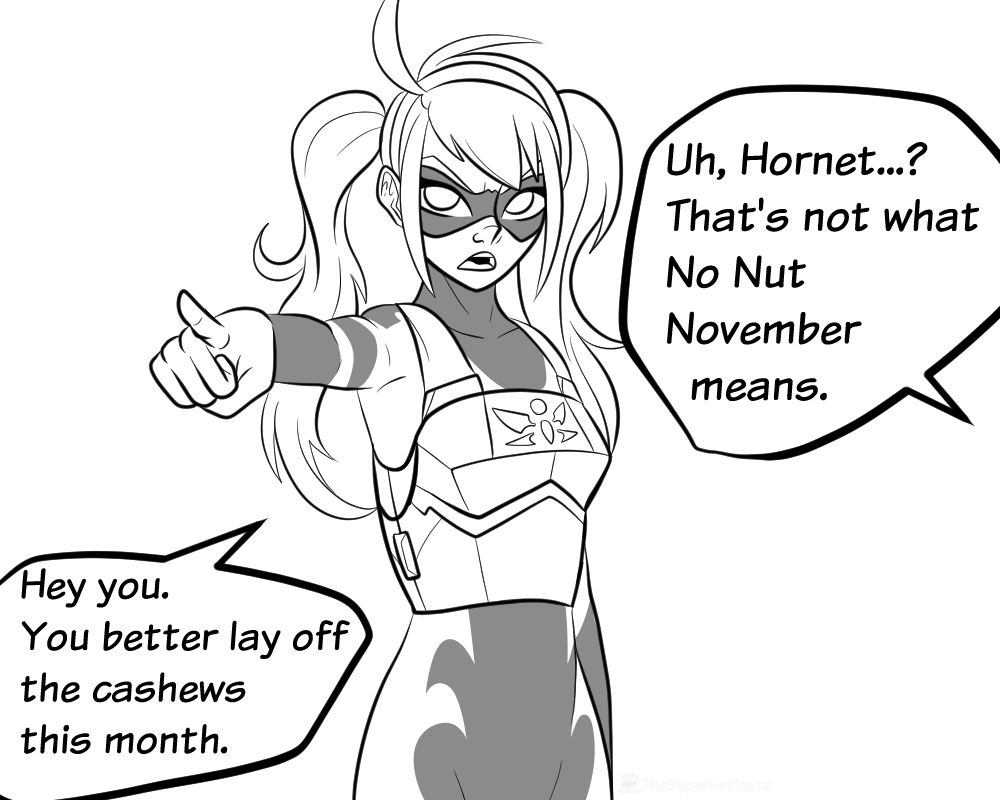 No Nut November By Thesuperiorpasta On Deviantart