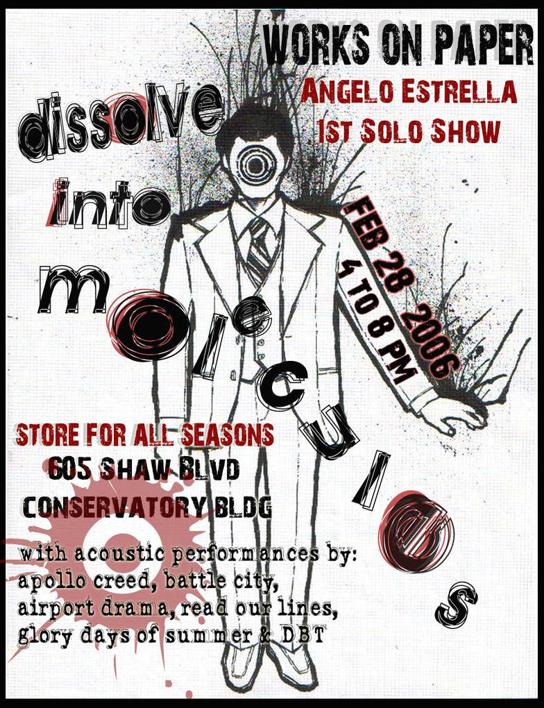 Dissolve Into Molecules Poster by PrincessoftheGoblin on DeviantArt