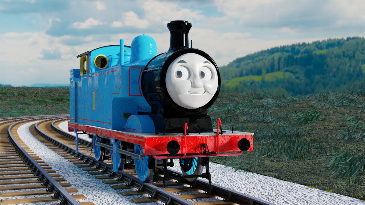 Blender Thomas The Tank Engine By Splendidengine02 On Deviantart