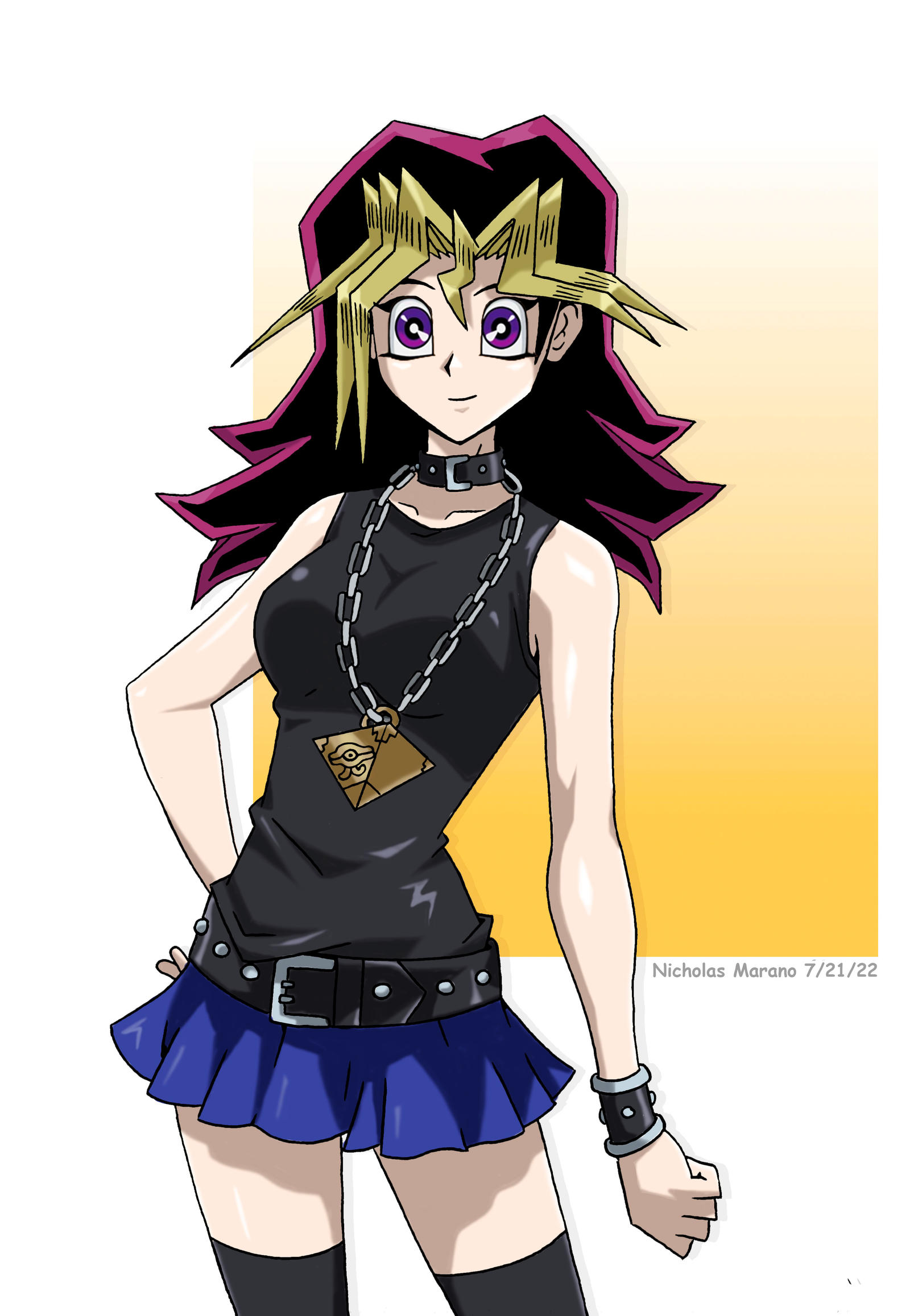 Yu-Gi-Oh!: Yugi Muto(GenderBend) 2022! by nicholasnrm123 on DeviantArt Yu-Gi-Oh!: Yugi Muto(GenderBend) 2022! by nicholasnrm123 on DeviantArt