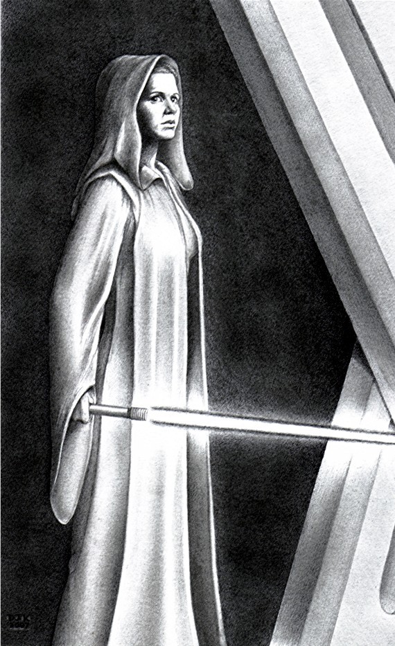Leia Solo, Jedi Knight by FalconFan on DeviantArt
