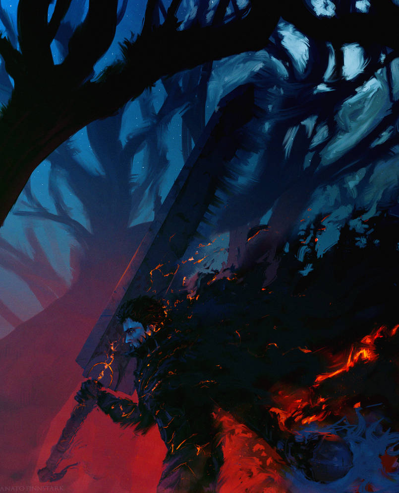 Guts And Griffith Berserk By Anatofinnstark On Deviantart