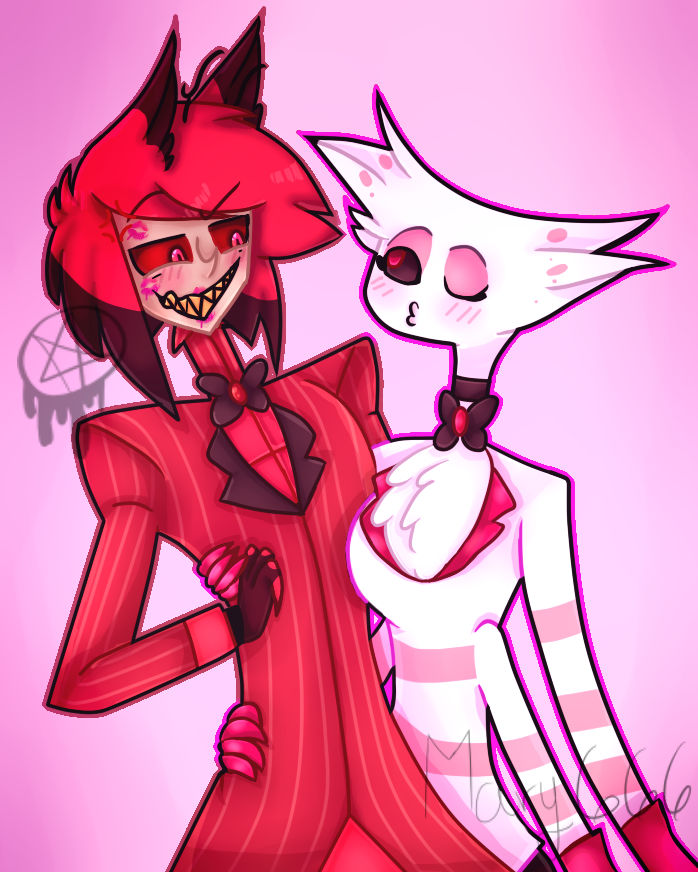 Angel X Alastor By Redy66redparty On Deviantart