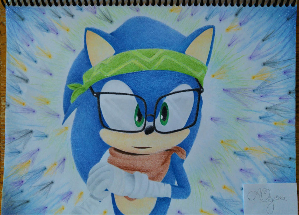 Hipster Sonic By Amyrosers On Deviantart