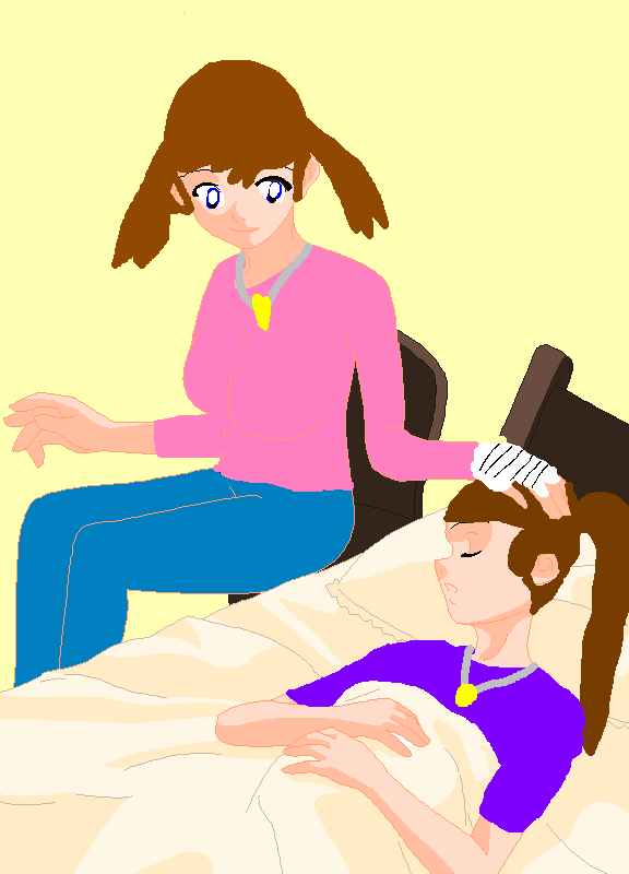 May Takes Care Of Pregnant Akira By Anime210freak On Deviantart