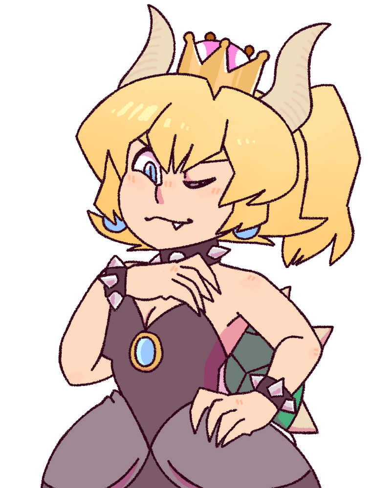 Bowser Peach By Zskulli On Deviantart