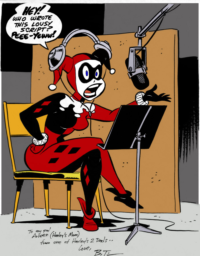 Bruce Timm Harley By Tomas M91 On Deviantart