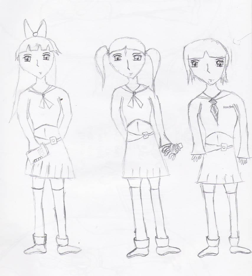 The trio Gang by AngelGerlz on DeviantArt