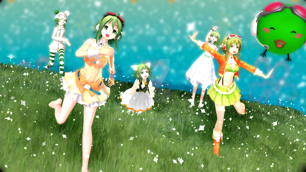 .: Happy Birthday GUMI! :. by mochichita on DeviantArt .: Happy Birthday GUMI! :. by mochichita on DeviantArt