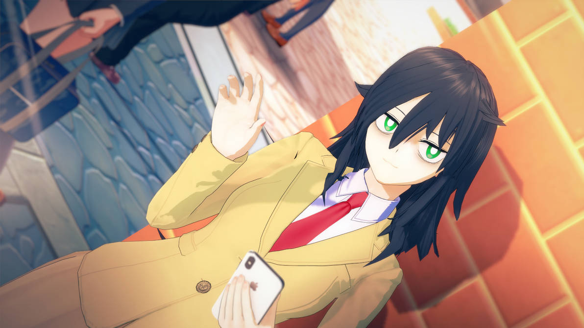 Watamote Kuroki Tomoko By Honeygoodman On Deviantart