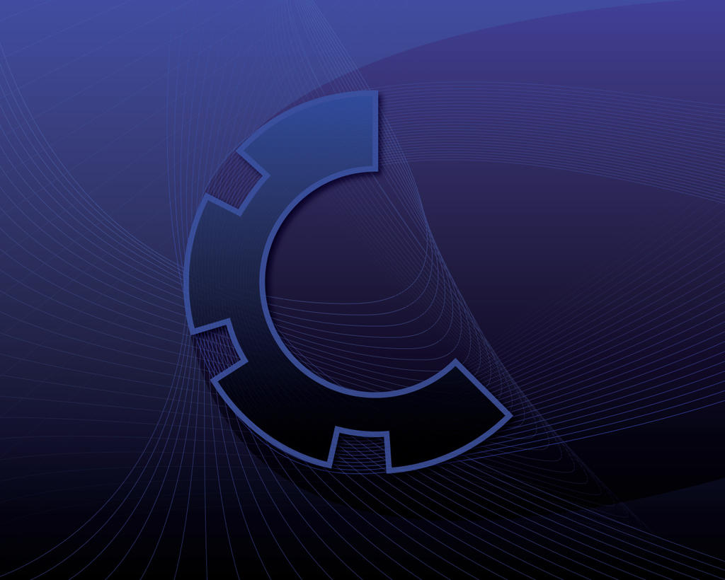 Synth-logo wallpaper by disynthegration on DeviantArt