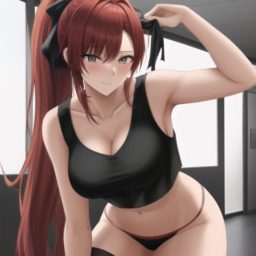 Anime Woman Ai Generated Sexy By Vevemx On Deviantart