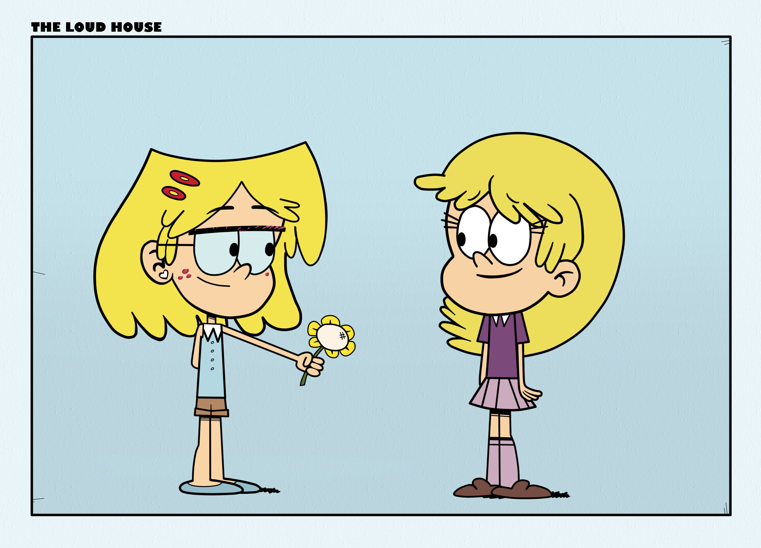 Loud House Lori Kissing Carol