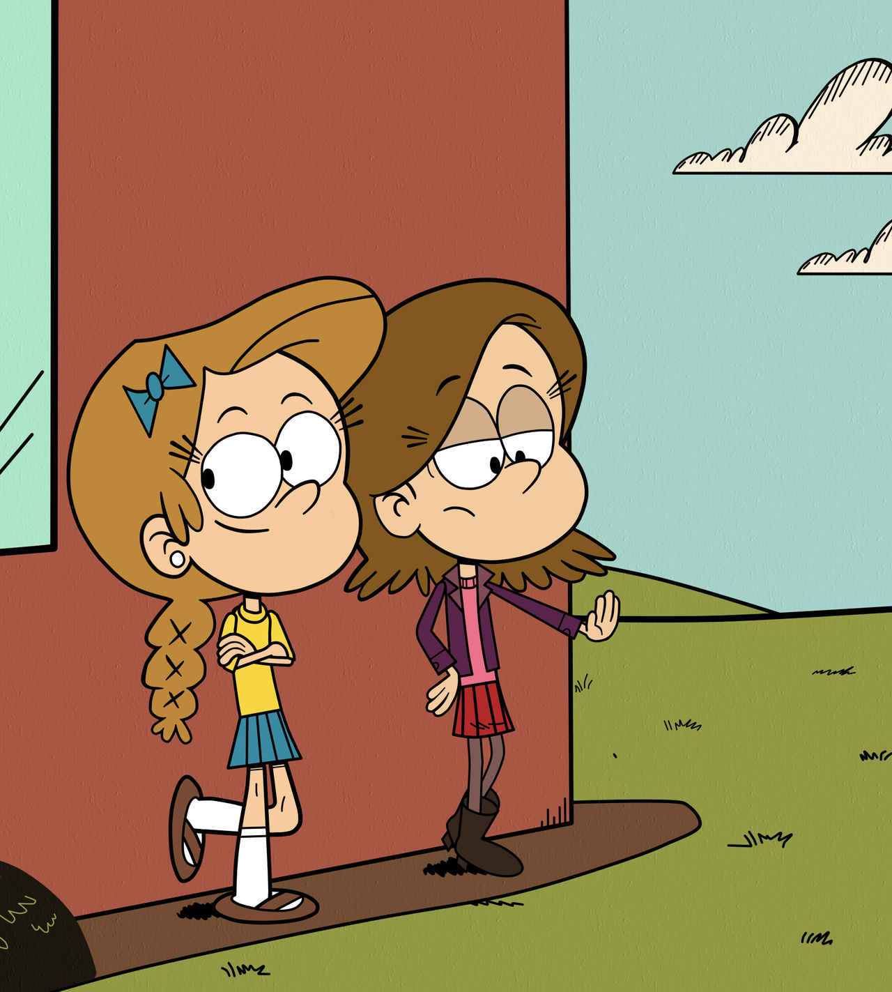 Tlh Girl Jordan And Mollie Chillin By Underloudf On Deviantart