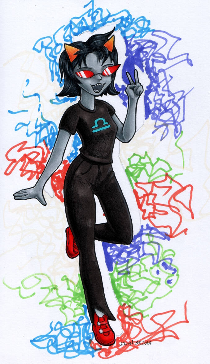 Homestuck Terezi By Andpie On Deviantart