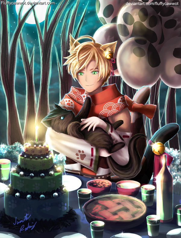 Obey Me Happy Birthday Satan By Fluffycawwot On Deviantart