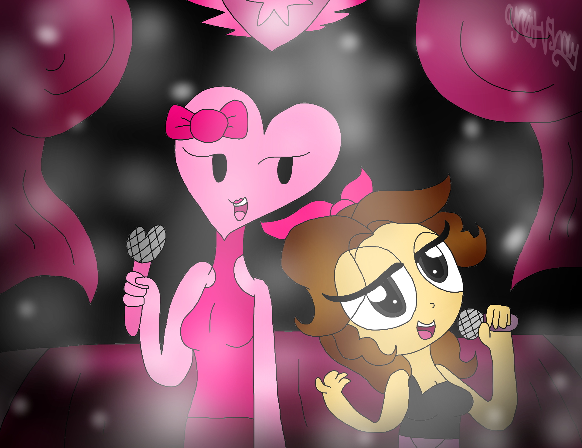 Candy Hearts And Megan Star By Cyrilwolff On Deviantart