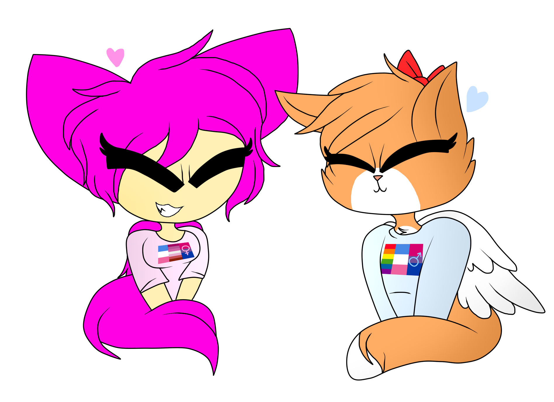 Two Different/Same Pride Lovers by cyrilwolff on DeviantArt Two Different/Same Pride Lovers by cyrilwolff on DeviantArt