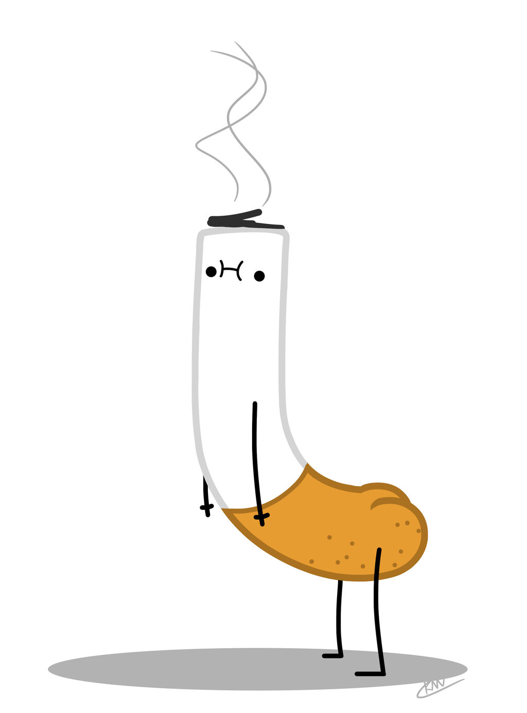 Cigarette Butt By Ninoru On Deviantart