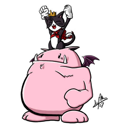 Cait Sith by MFM-comics on DeviantArt