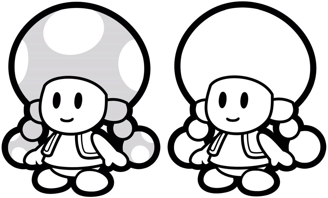 Paper Mario Basetoadette By Erbfgetfgbnbgf On Deviantart