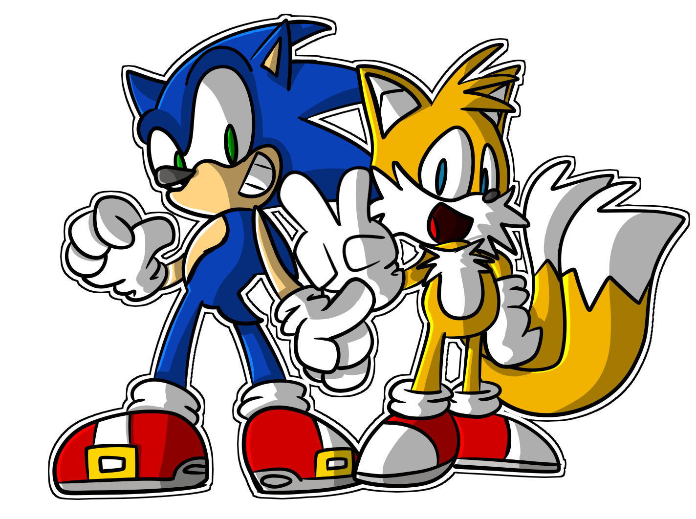 Sonic And Tails R 1 By Cstuff On Deviantart