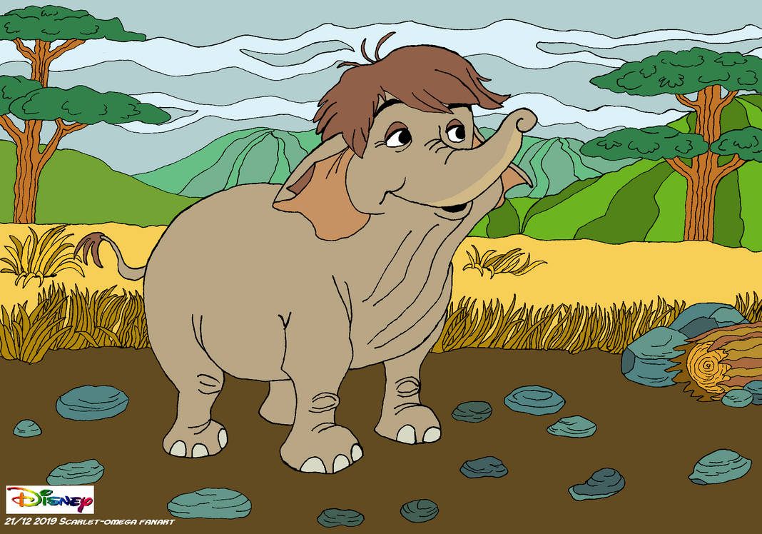 Disney The Junglebook Hathi Jr By Scarlet Omega On Deviantart