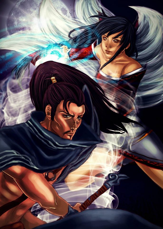 Ahri X Yasuo On Leagueshipping Deviantart