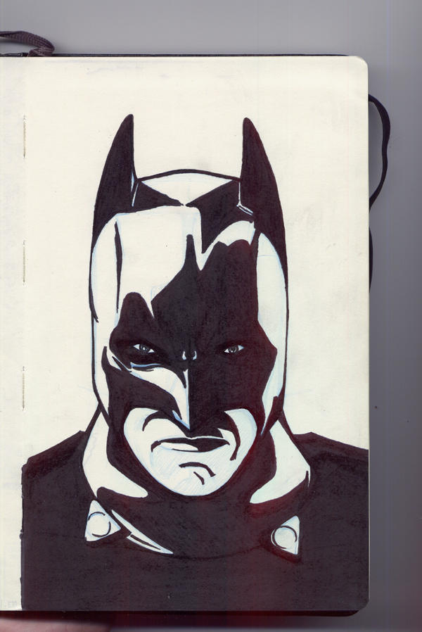 how to draw batman begins