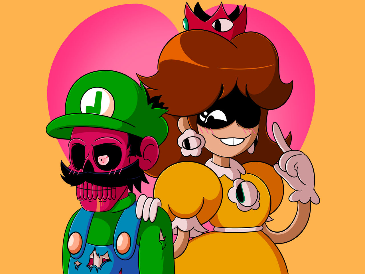 IHY Luigi x Dais-eye by MinusBrush on DeviantArt IHY Luigi x Dais-eye by MinusBrush on DeviantArt