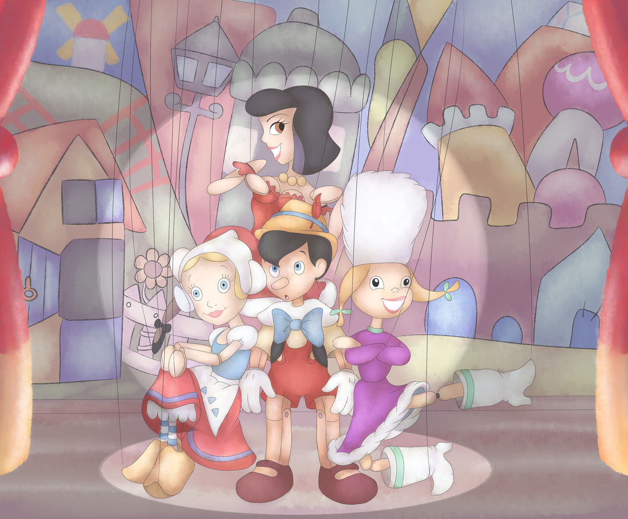 Pinocchio - I've Got No Strings by Aderlut on DeviantArt Pinocchio - I've Got No Strings by Aderlut on DeviantArt