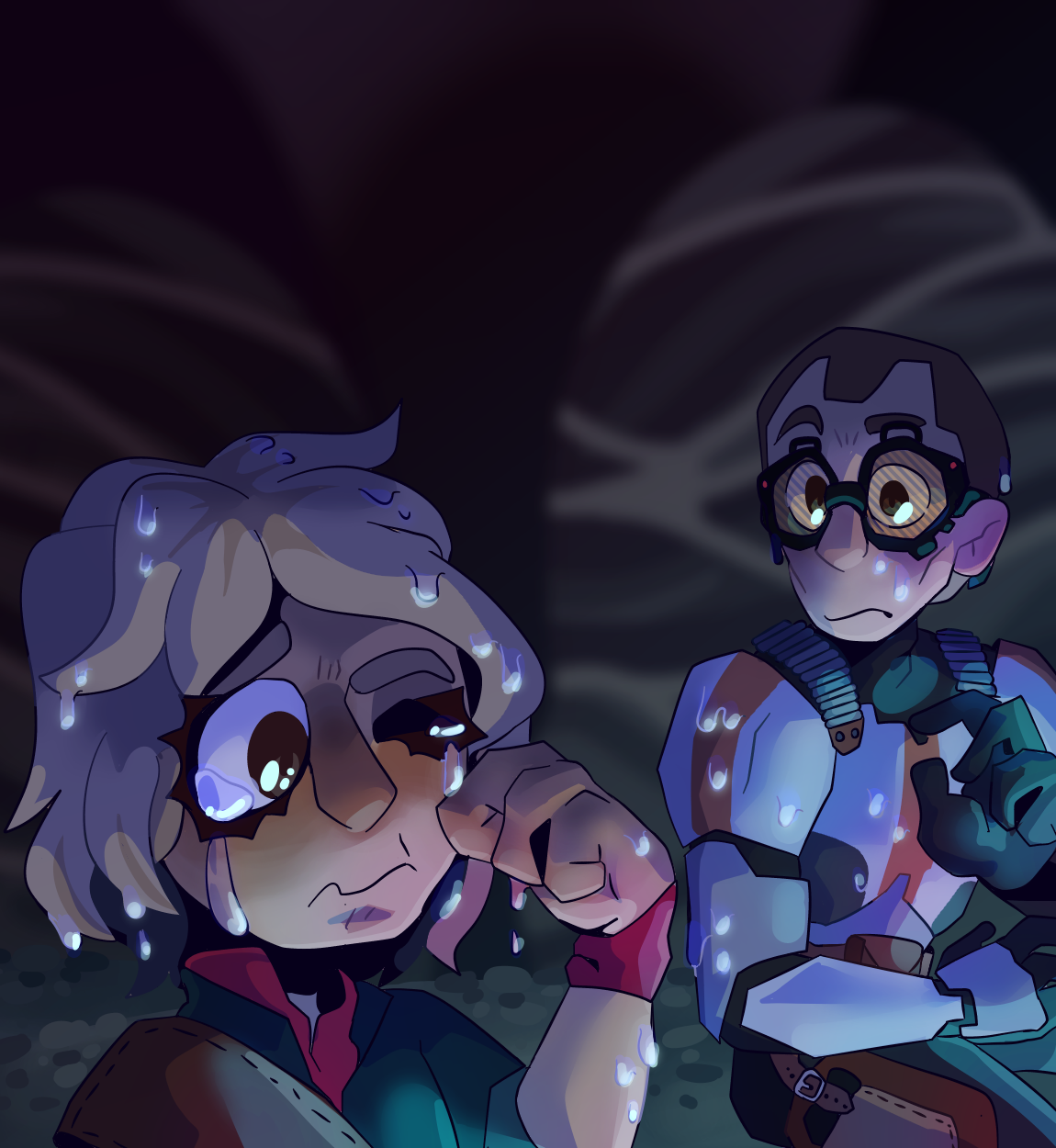 Omega And Tech From The Bad Batch By Inkpawe On Deviantart