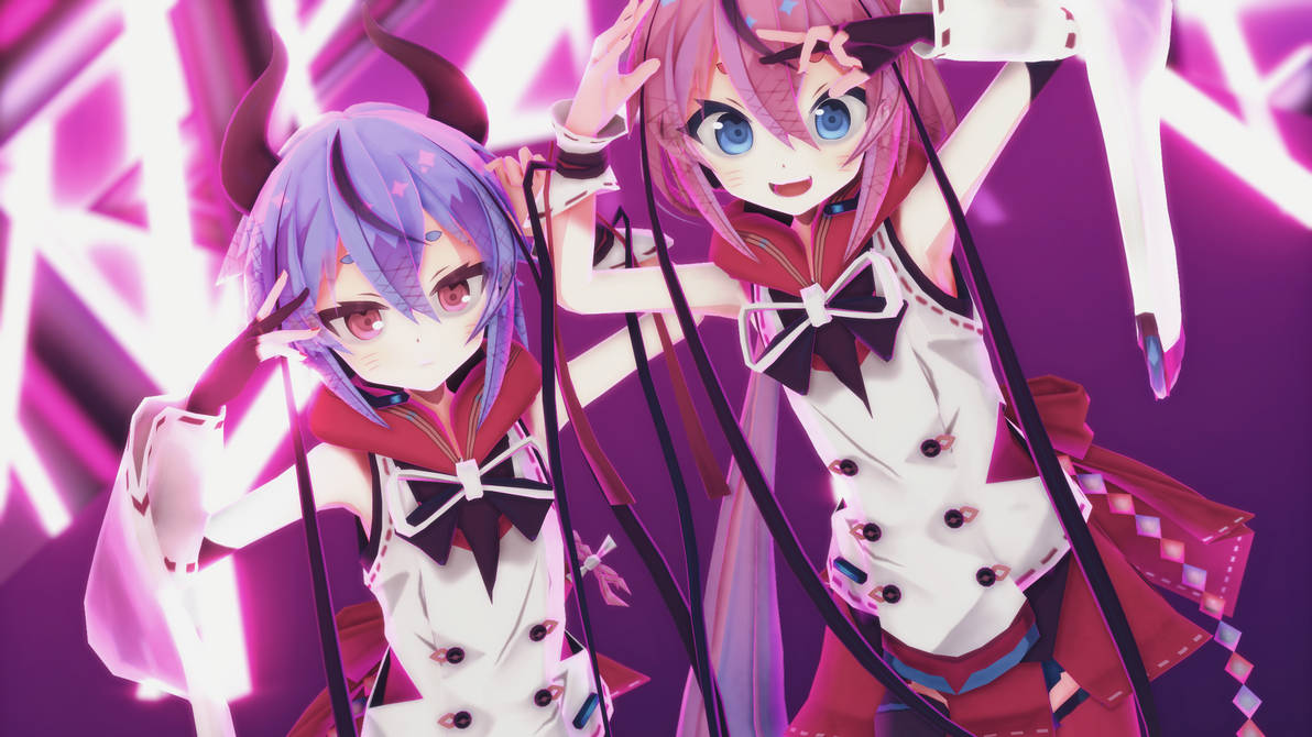 Meika Hime And Mikoto By Toriiisweird On Deviantart