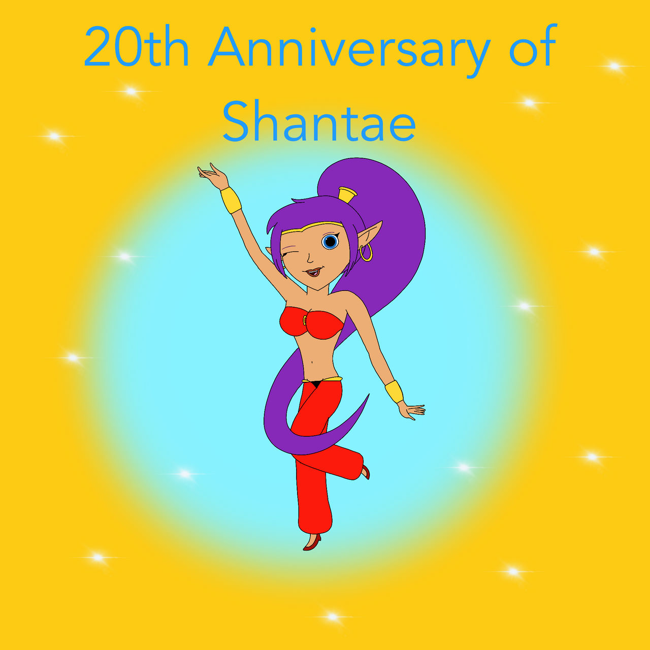 20th Anniversary Of Shantae By Robsondoodle On Deviantart