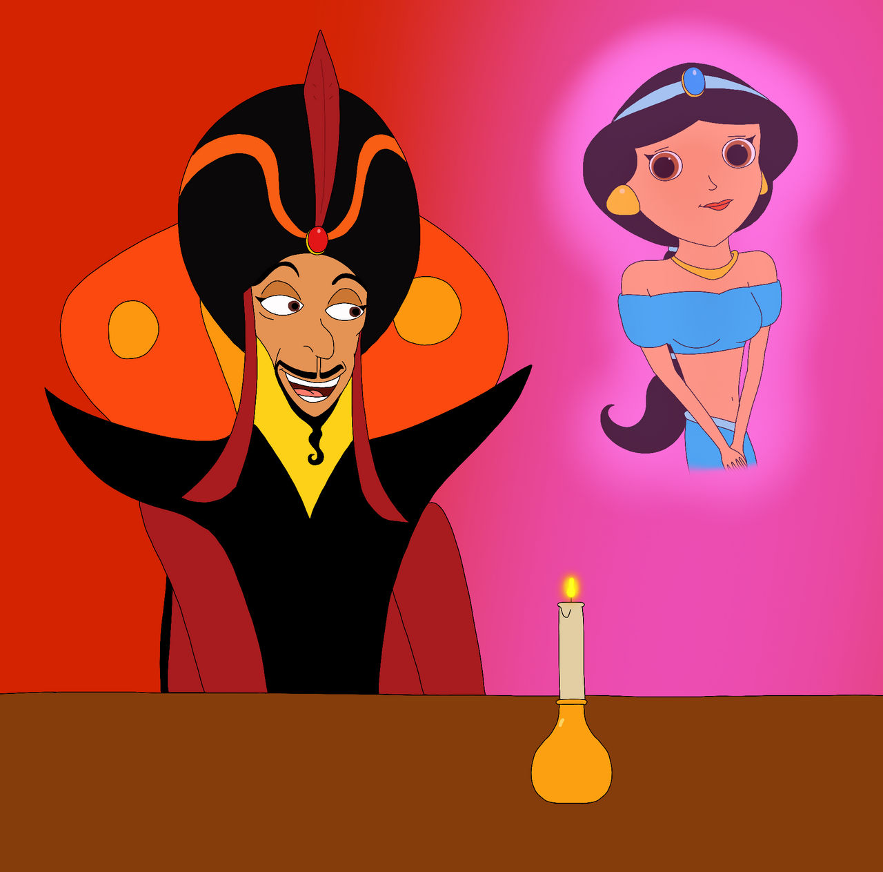 Jafar Sings About Jasmine By Robsondoodle On Deviantart