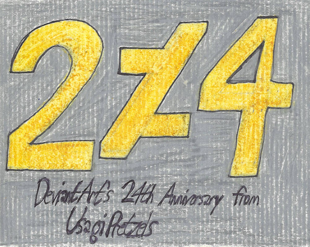 DeviantArt s Golden 24th Anniversary By UsagiPretzels On DeviantArt deviantart-s-golden-24th-anniversary-by-usagipretzels-on-deviantart