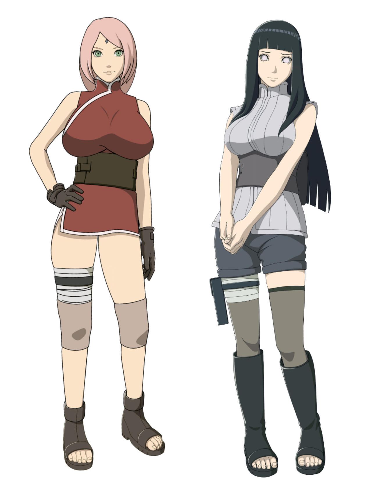 Hinata X Sakura Valentines T By Temptart On Deviantart