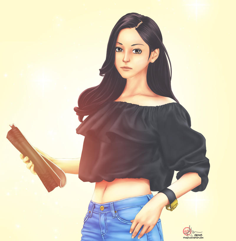Pin Up Girl 18 By Theafn On Deviantart
