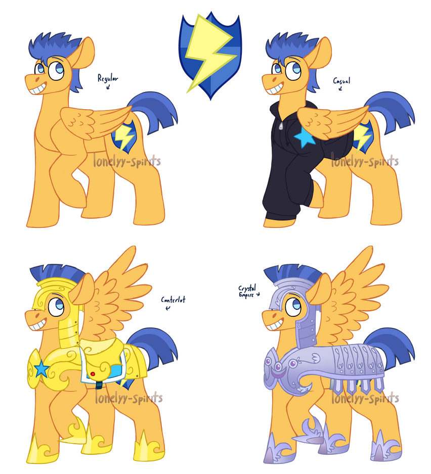 Mlp Flash Sentry Ref By Lonelyy Clown On Deviantart