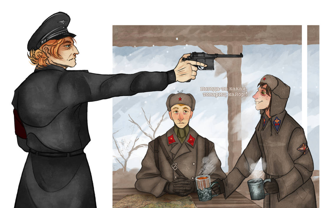 How is the weather, comrade major? by IoannK on DeviantArt How is the weather, comrade major? by IoannK on DeviantArt