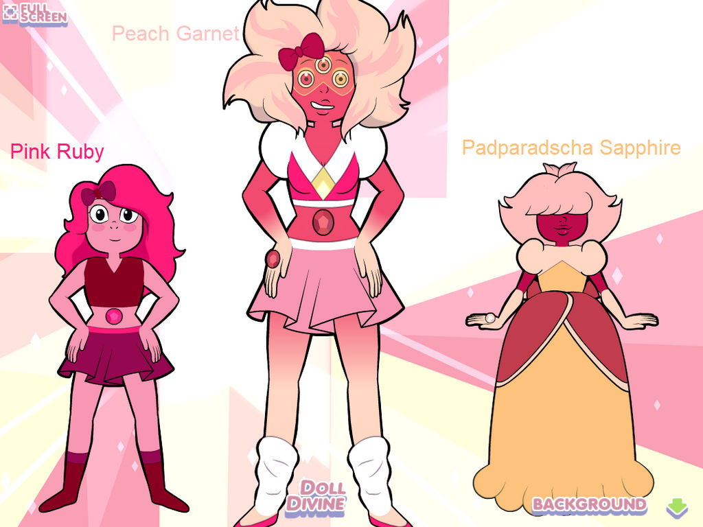 Steven Universe Pink Ruby And Padparadscha Fusion By Revyrainbow141 On